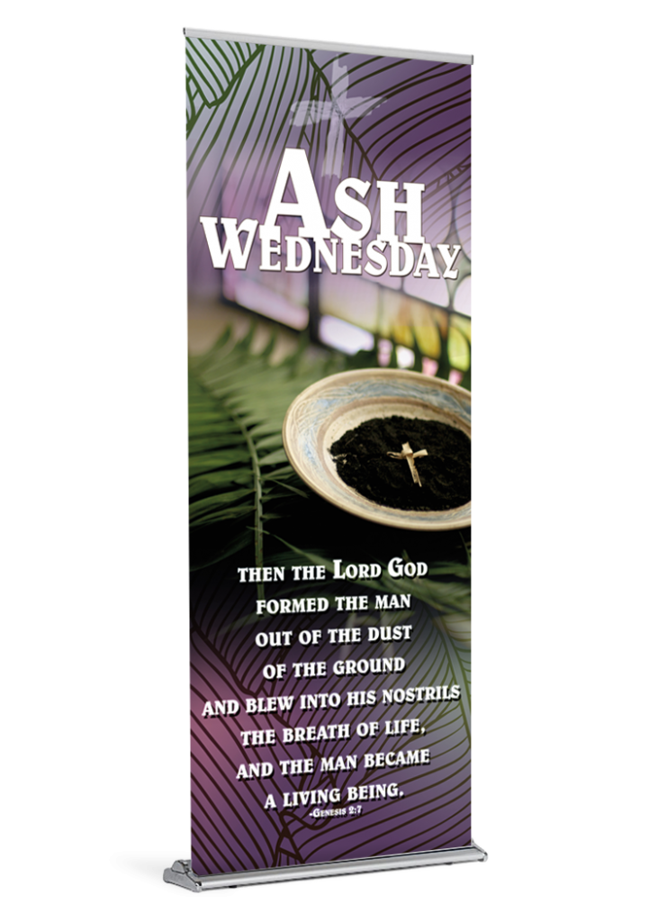 Ash Wednesday Banner A | Diocesan Publications