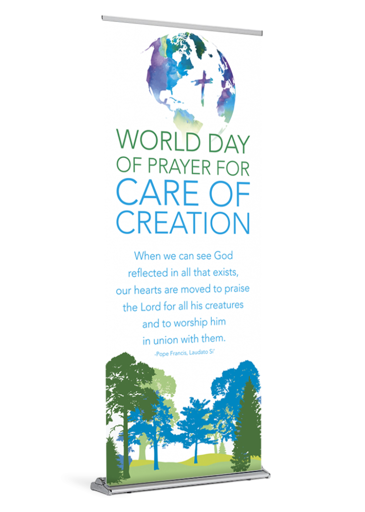 God Reflected in All Care of Creation Banner | Diocesan