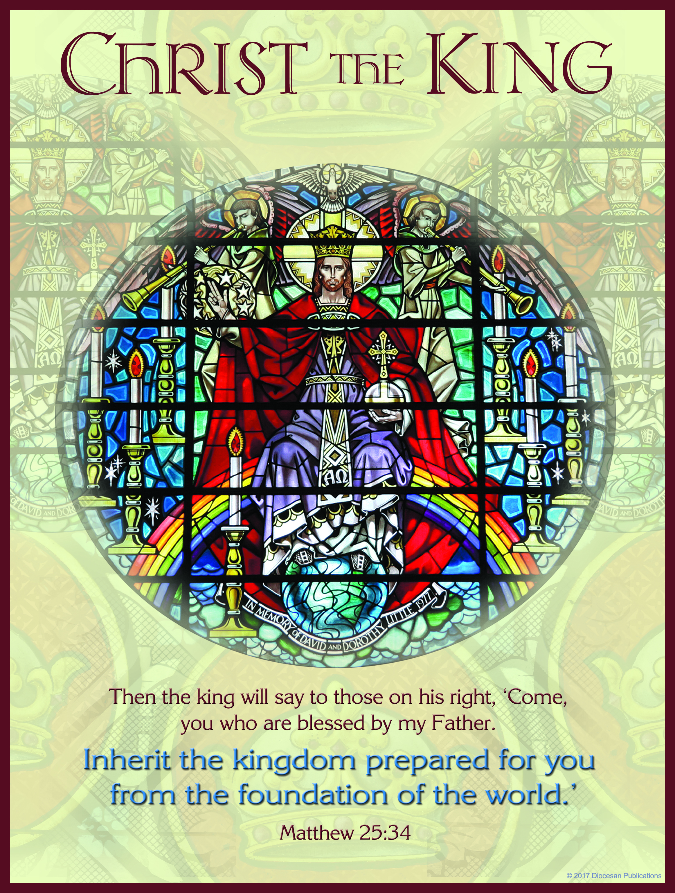 Christ the King 2017 A – Diocesan