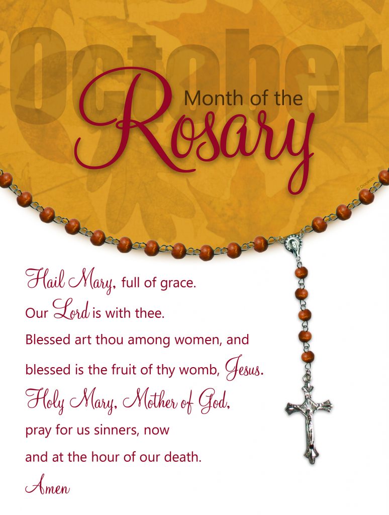 October - Dedicated to the Rosary - H | Diocesan