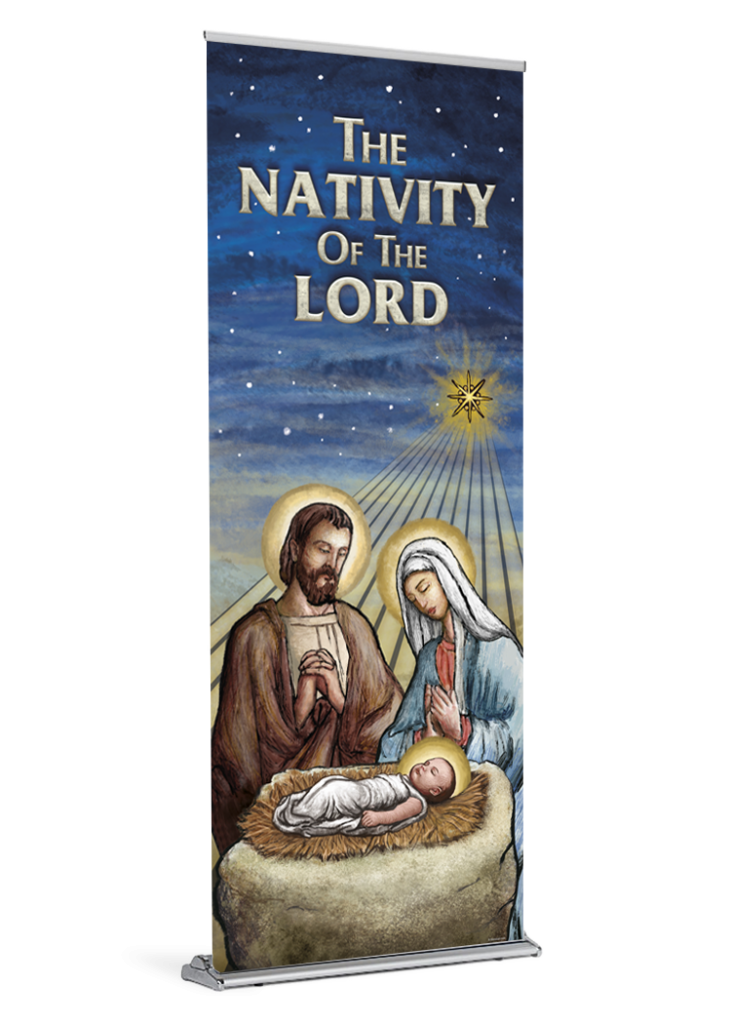 Christmas Nativity Banner | Diocesan