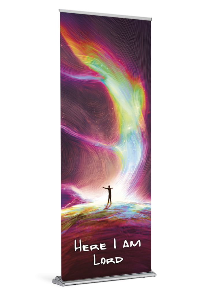 Here I am Lord! Pray for Vocations Banner | Diocesan