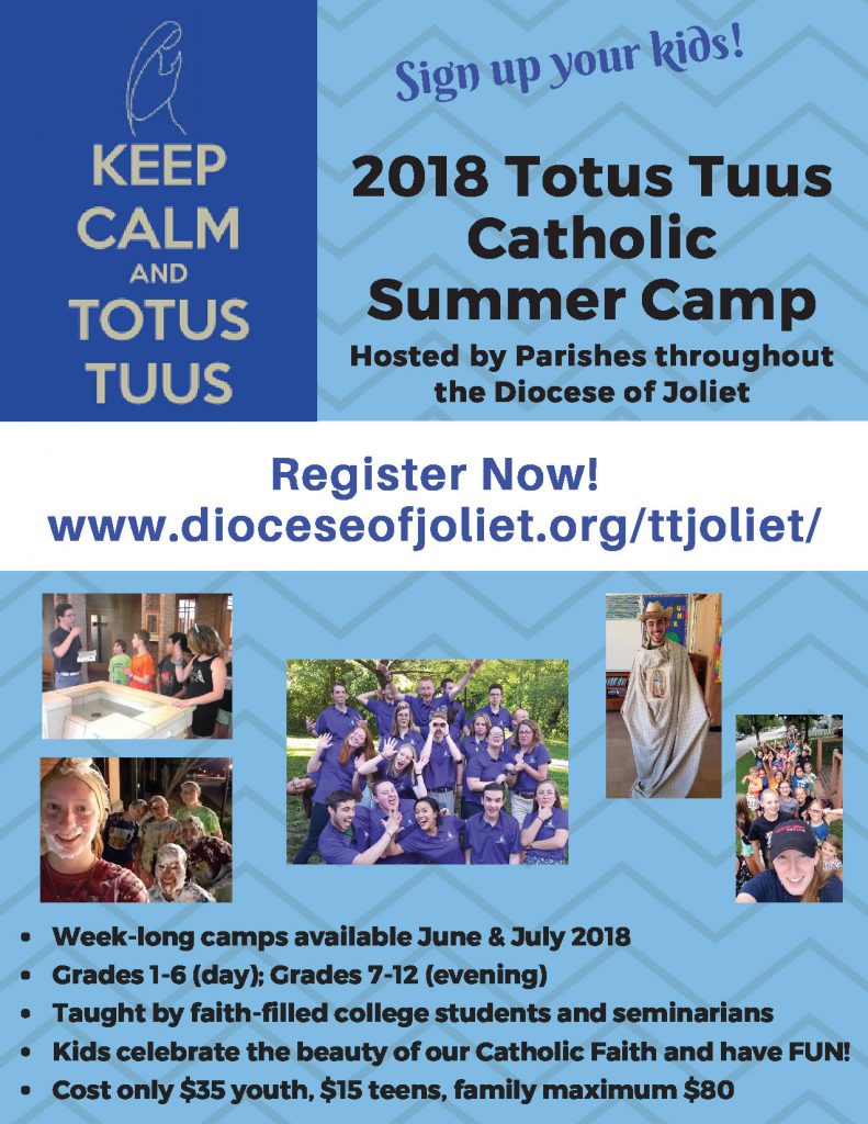 Totus Tuus Catholic Summer Camp | Diocesan