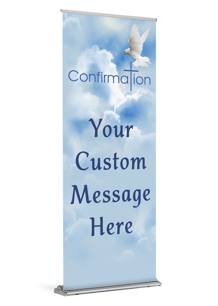 Confirmation Banner - CloudsCustomizable | Diocesan