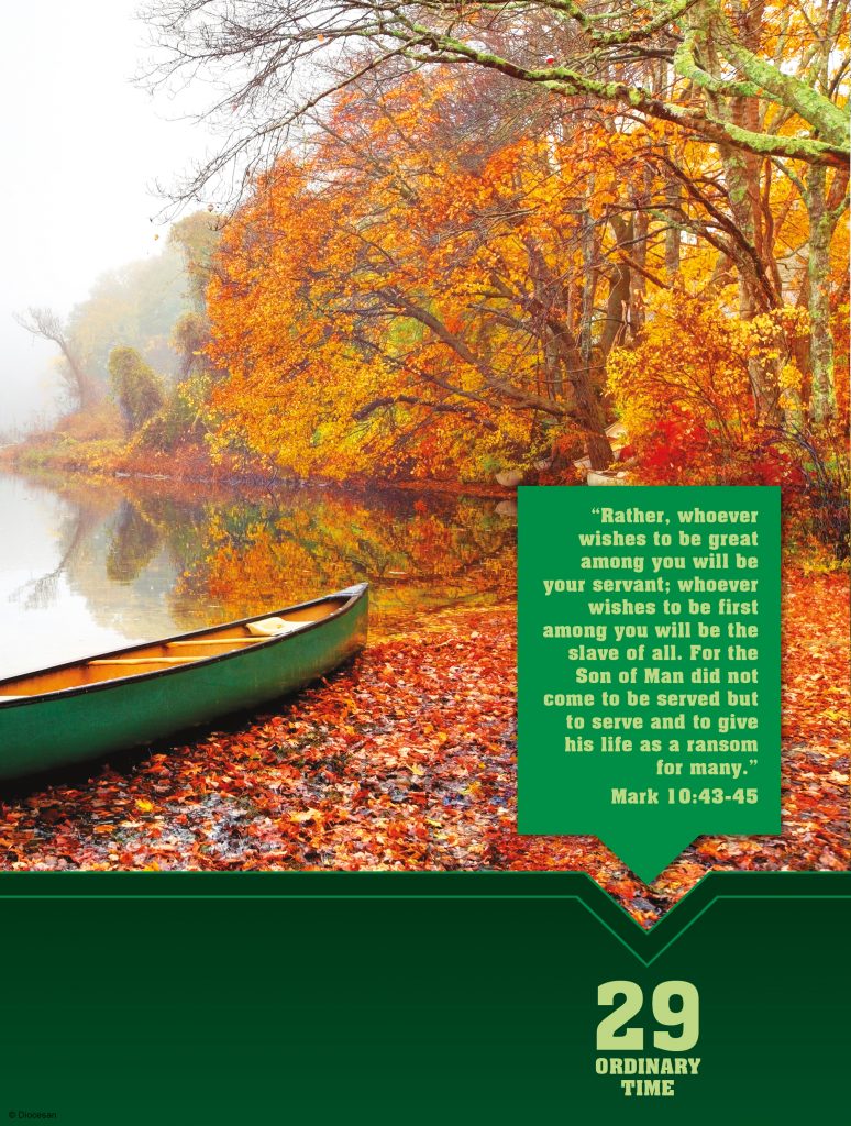 Ordinary Time 2018 - Week 29 - Scenic | Diocesan