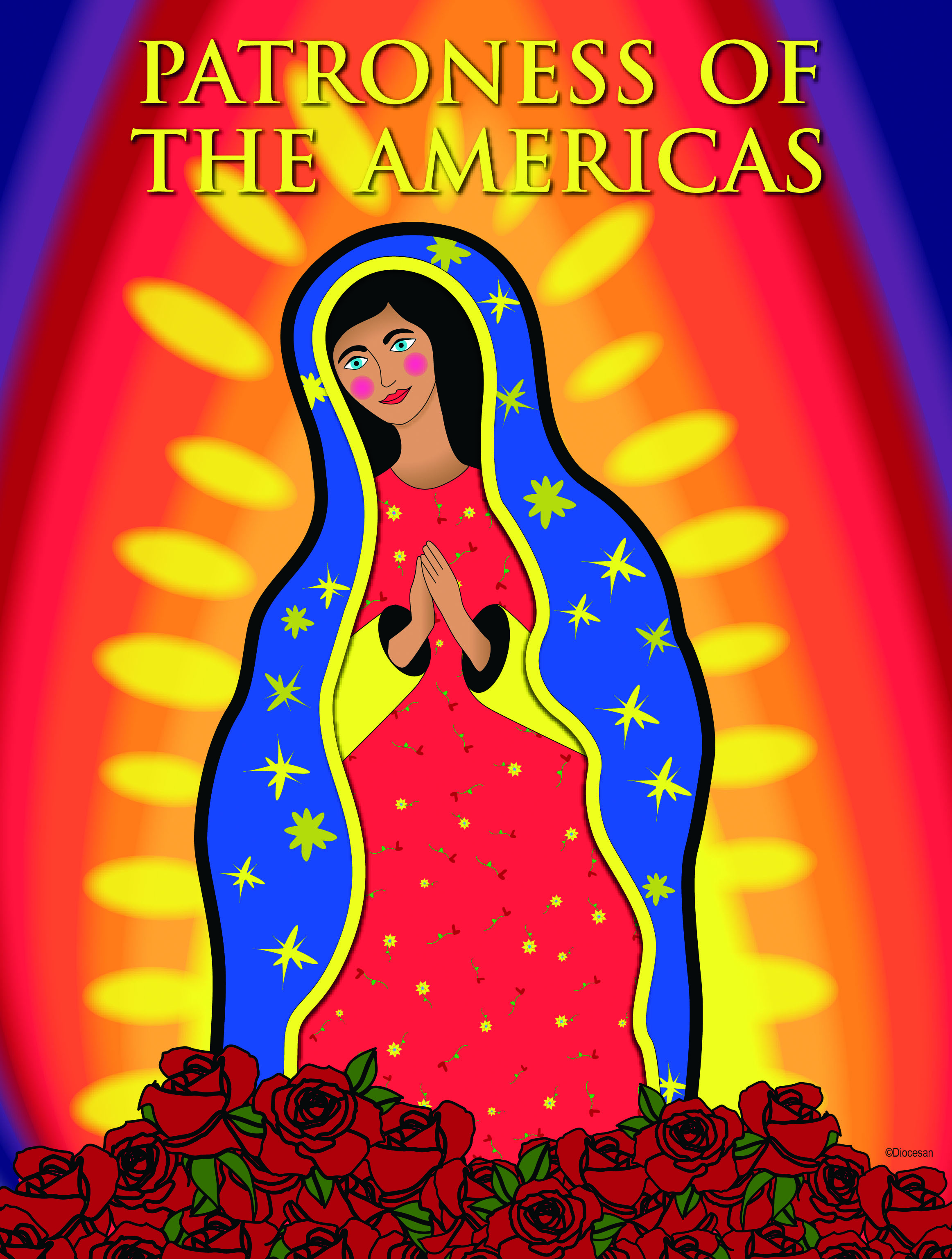 Colorful Patroness | Diocesan