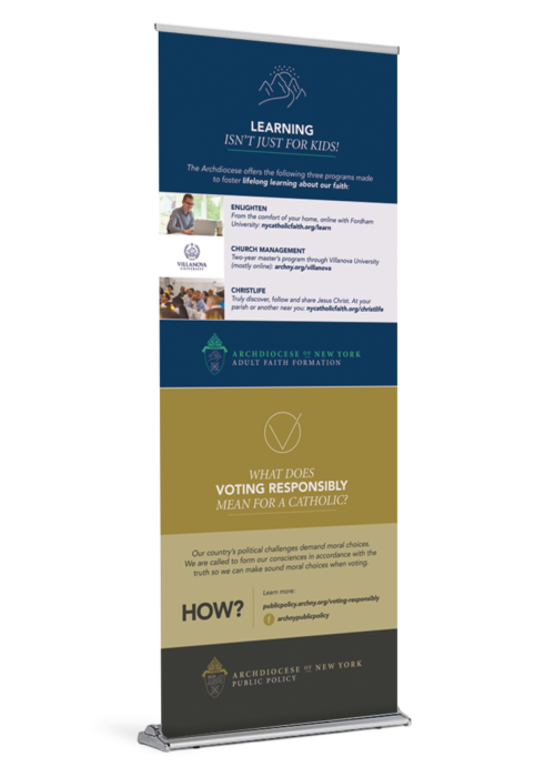 Archdiocese of New York Lifelong Learning Banner – Diocesan