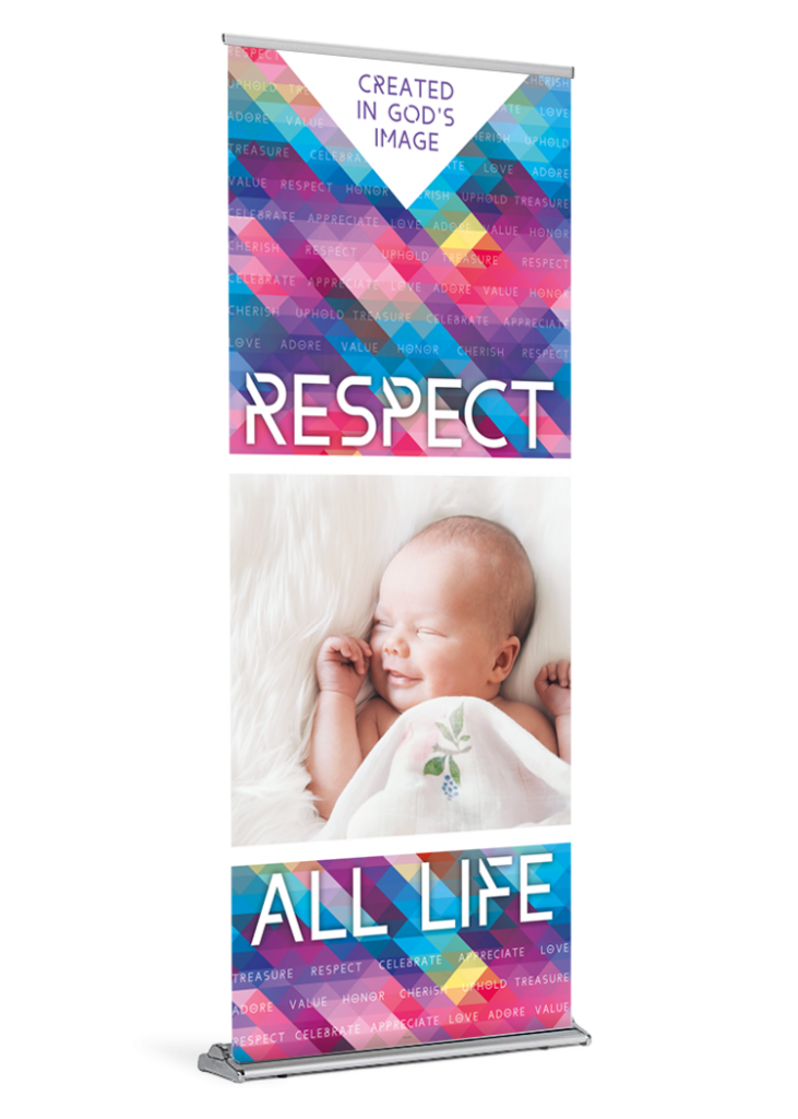 Created in God's Image Colorful Banner | Diocesan