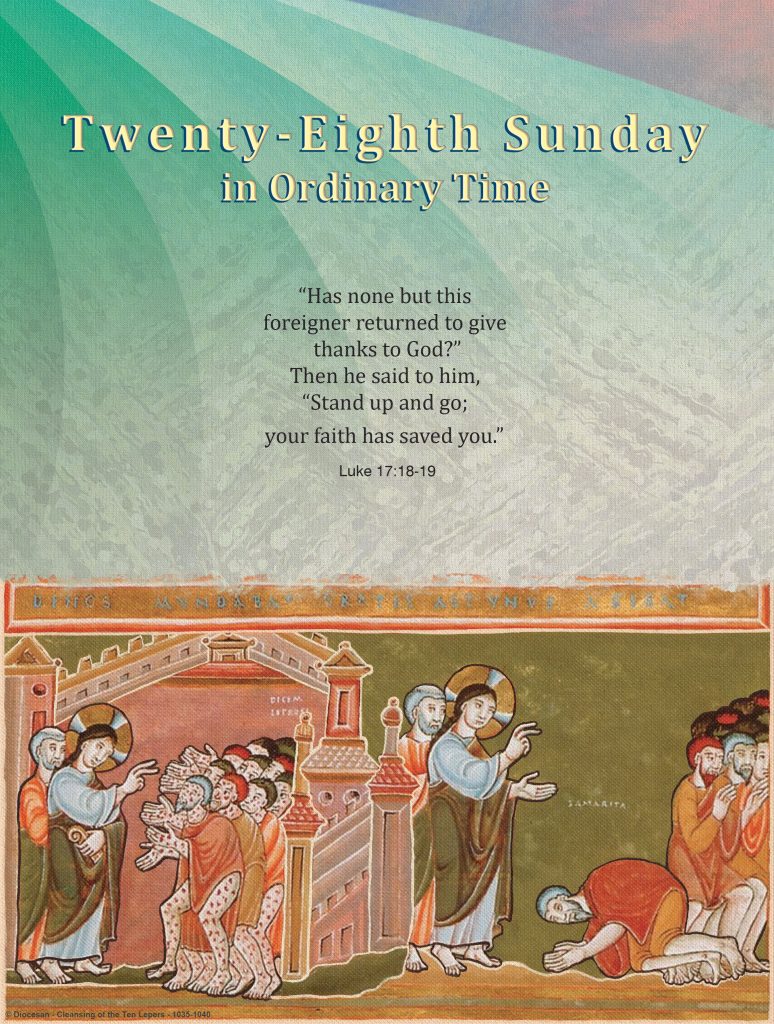 Twenty-Eighth Sunday - Stand Up and Go | Diocesan