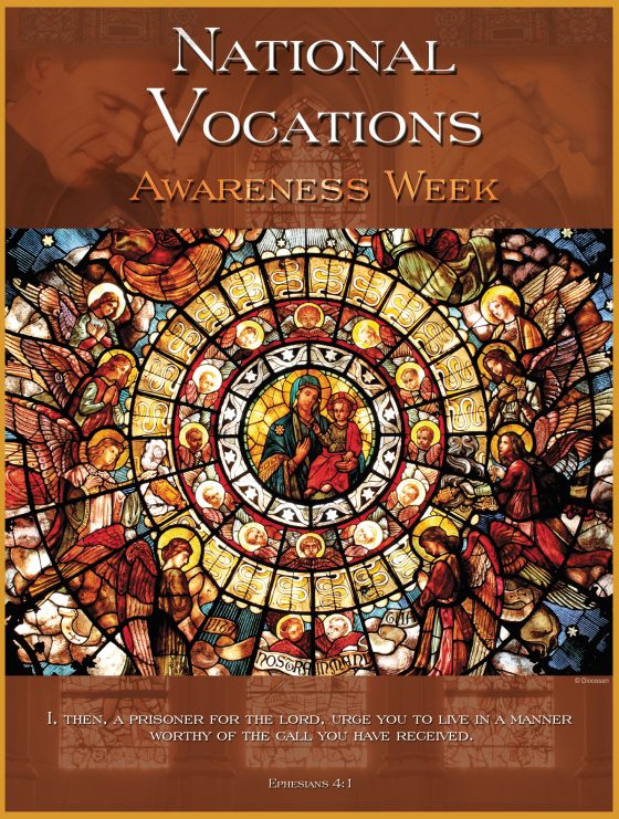 Vocation Awareness Stained Glass | Diocesan