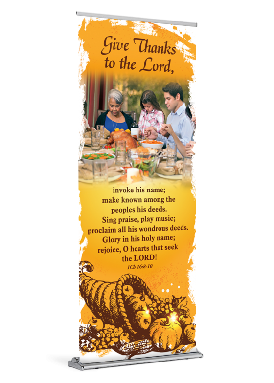 Give Thanks to the Lord Banner | Diocesan