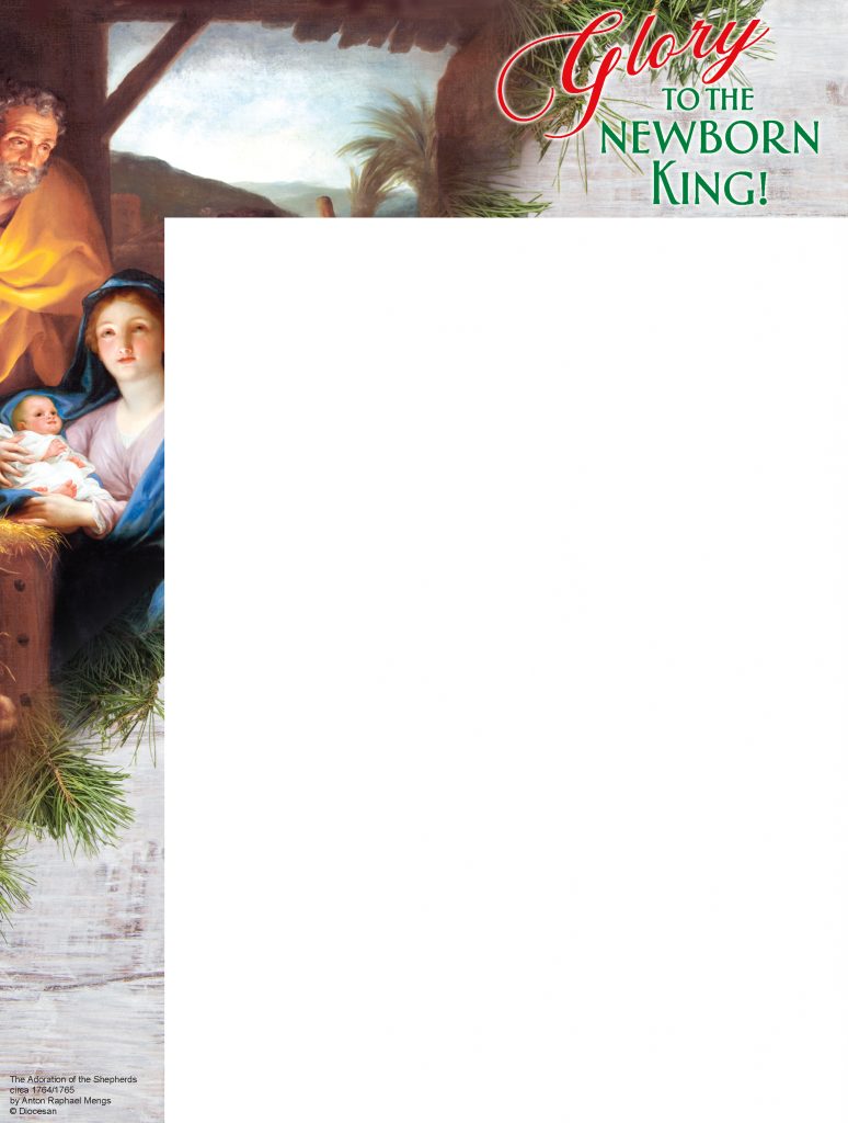 Glory to the Newborn King - Wrapper | Diocesan