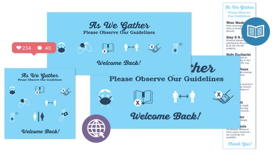 Free Digital Assets - Blue Guidelines | Diocesan