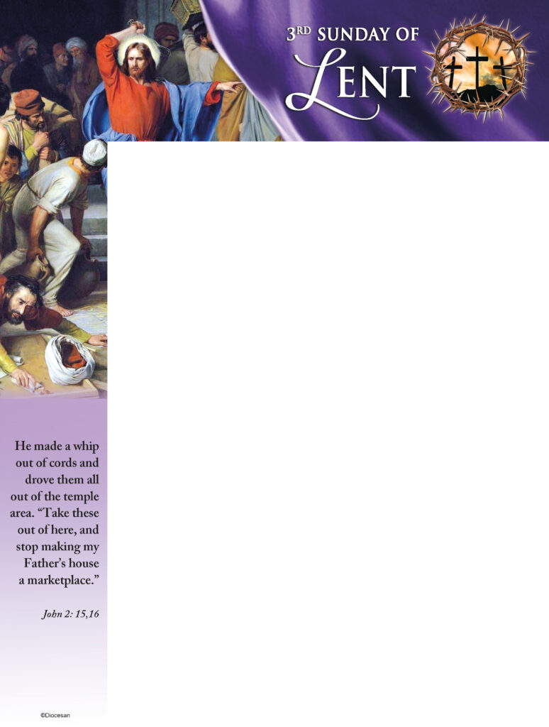 Lent Week 3 - Traditional Design - Wrapper | Diocesan