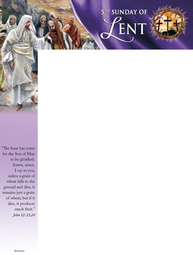 Lent Week 5 - Traditional Design - Wrapper | Diocesan