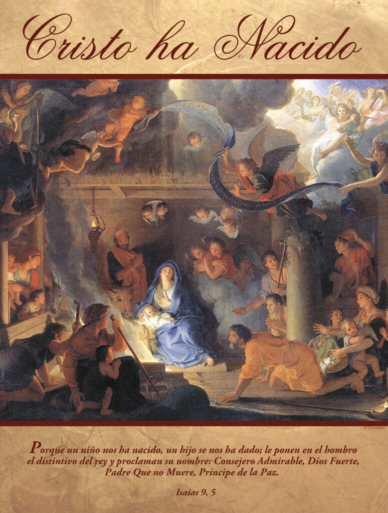 Christ is Born - Spanish | Diocesan