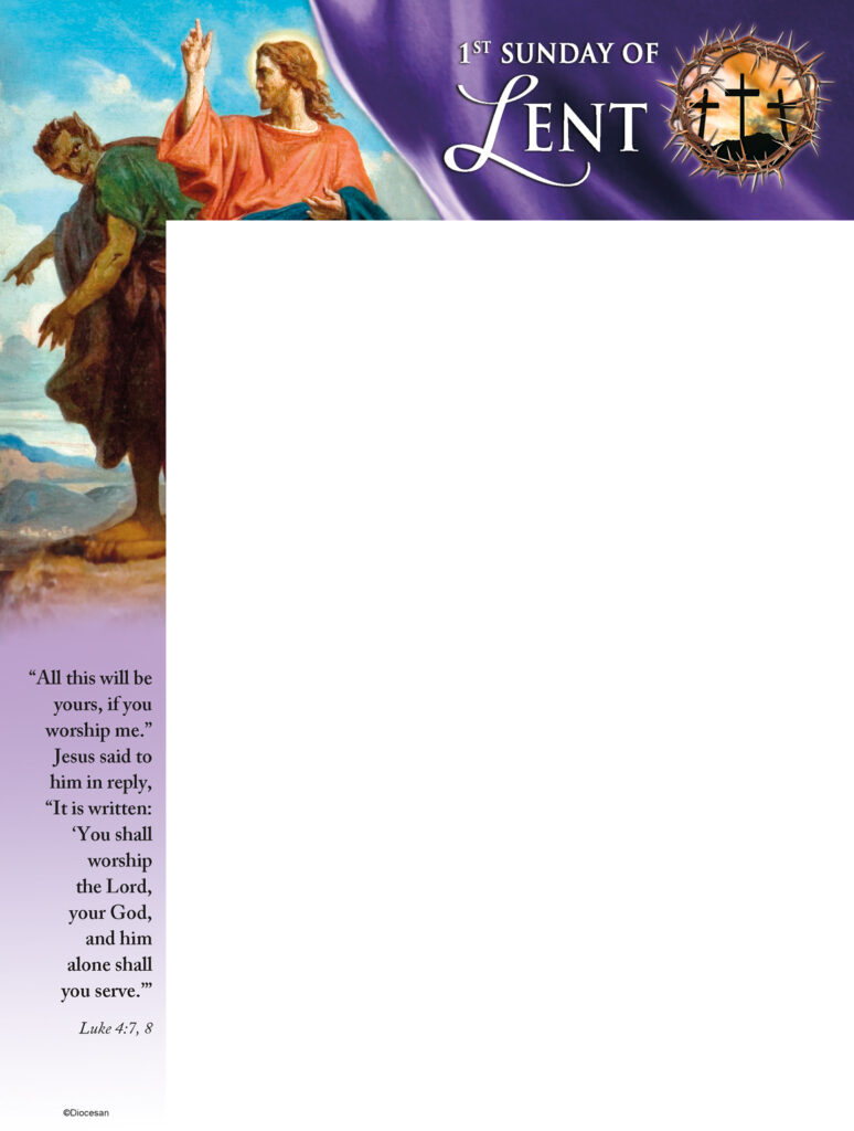 Lent Week 1 - Cycle C - Traditional - Wrapper | Diocesan