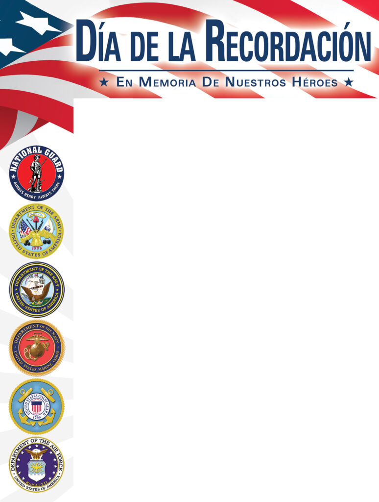 In Memory of Our Heroes Badges - Spanish Wrapper | Diocesan