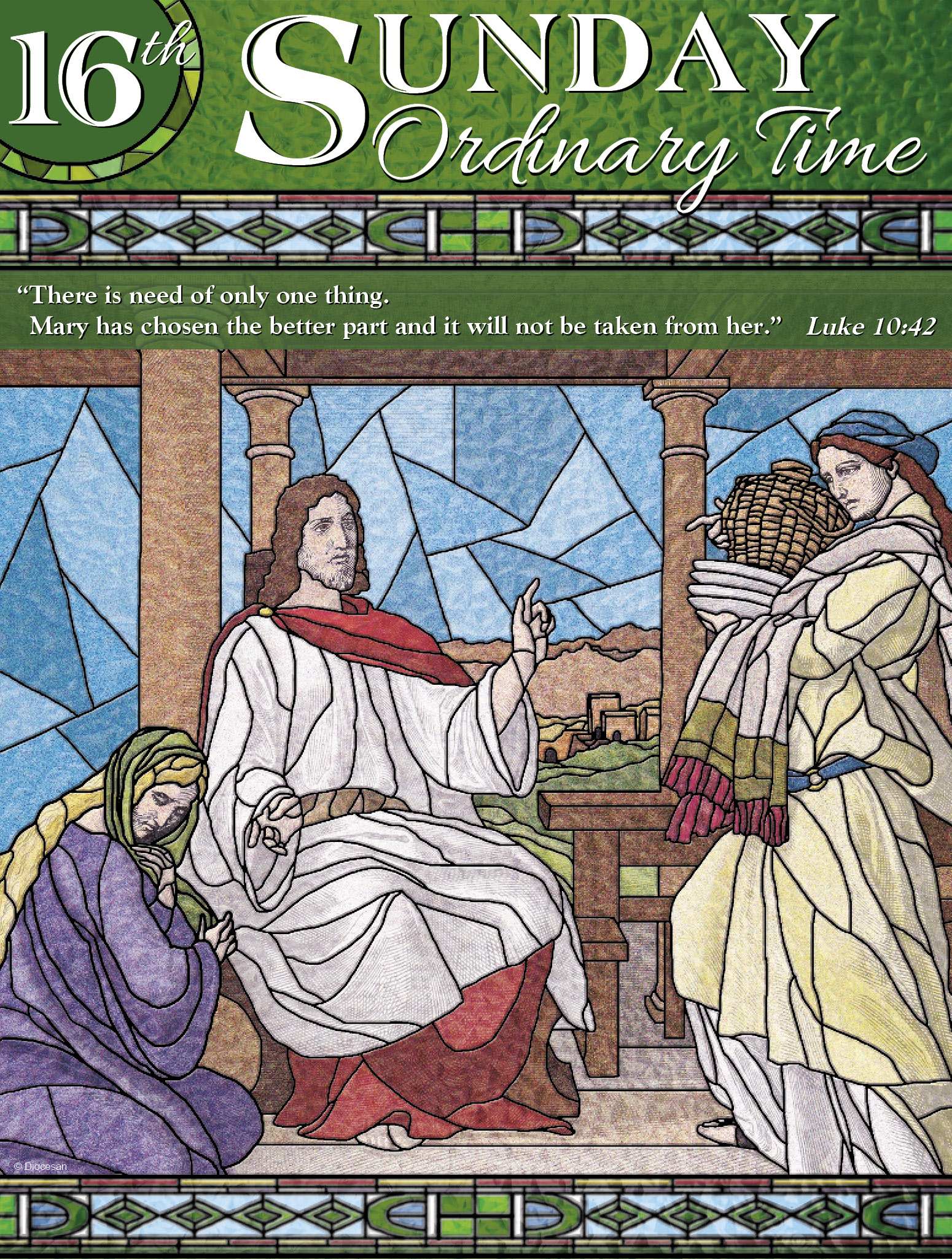 16th Sunday - Stained Glass | Diocesan