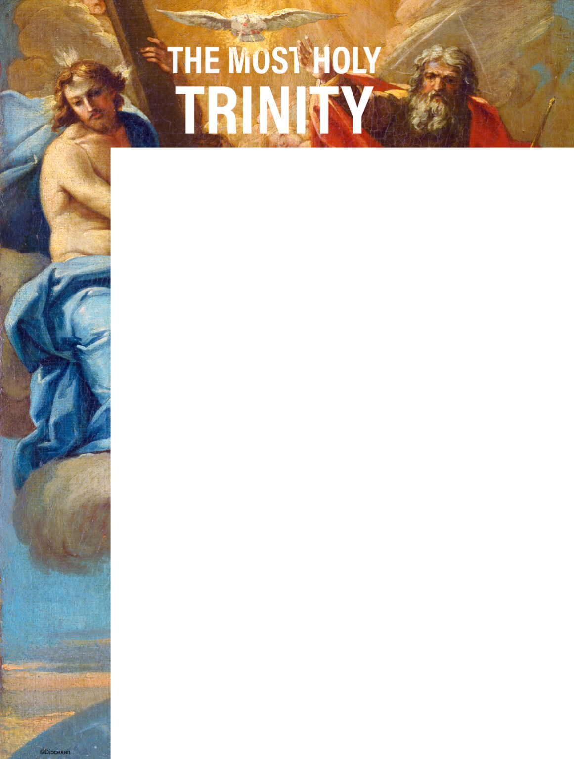 The Holy Trinity Framed Wrapper | Diocesan