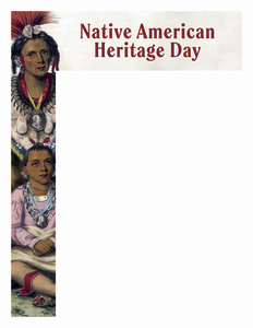 Native American Heritage Day - Parent and Child - Wrapper | Diocesan