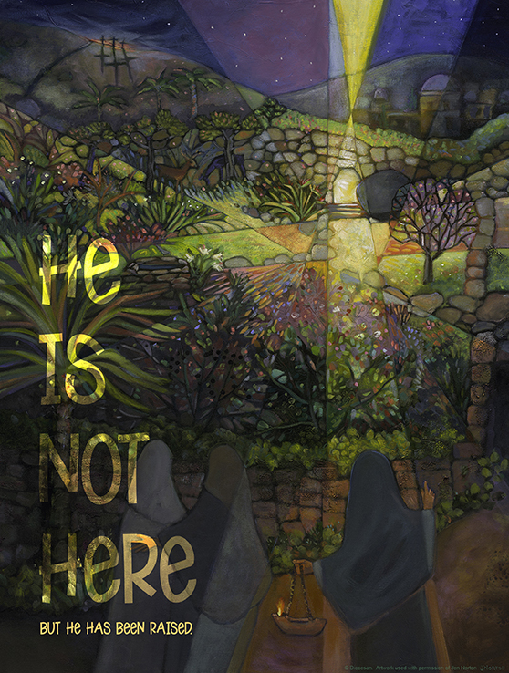 He Is Not Here Cover | Diocesan