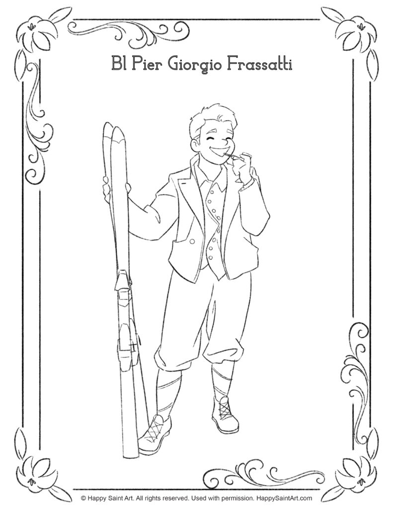 Coloring Pages – Happy Saint Art – Diocesan