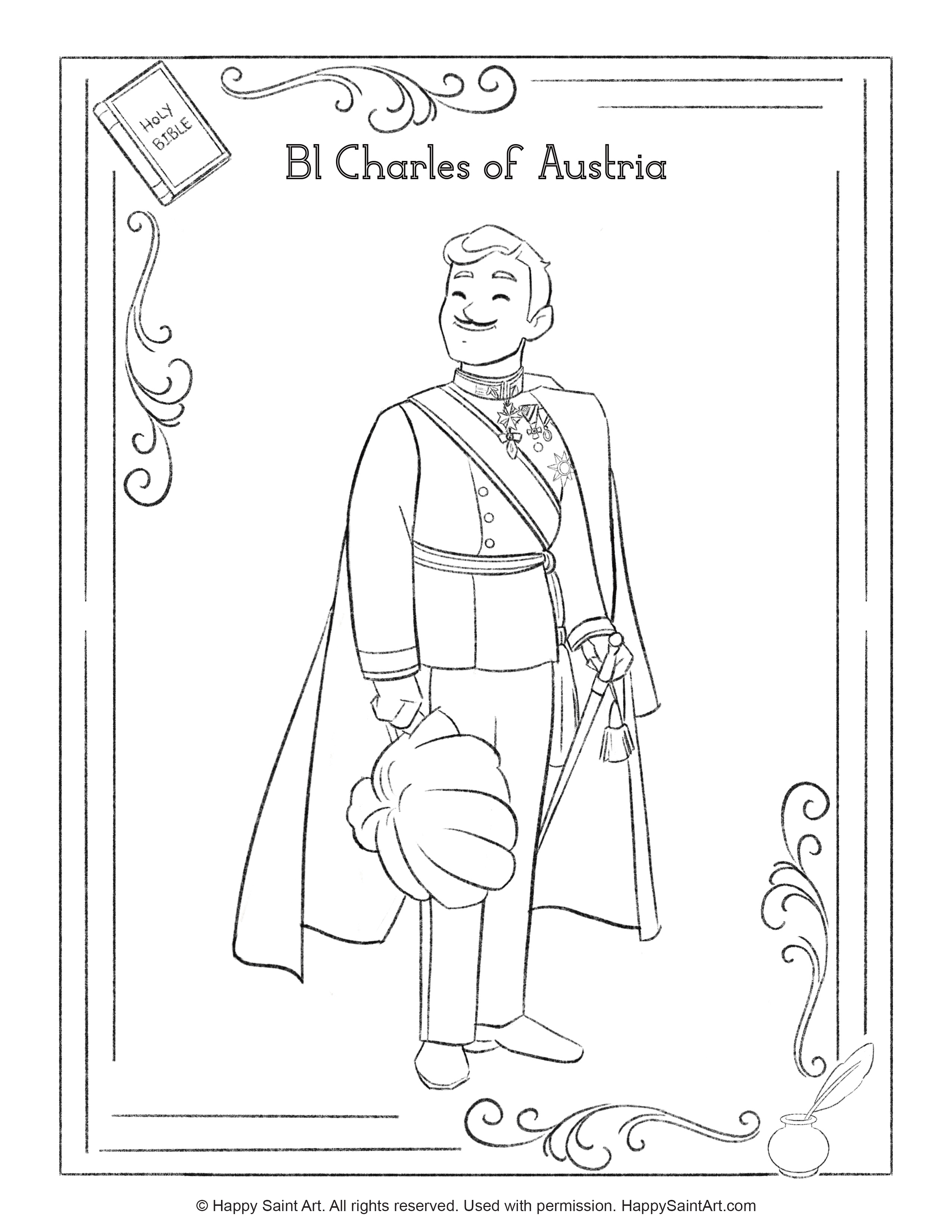 austria coloring pages