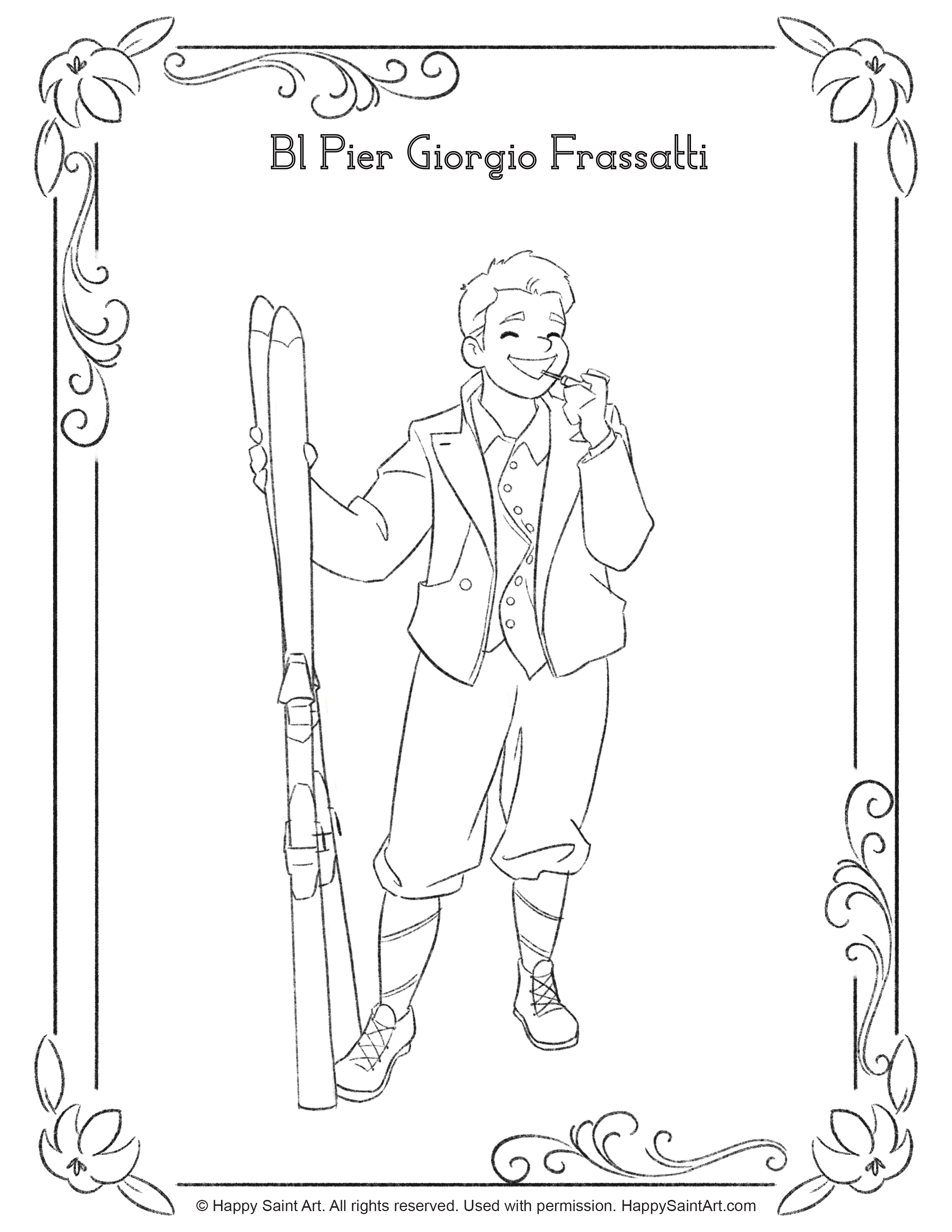 blessed coloring pages