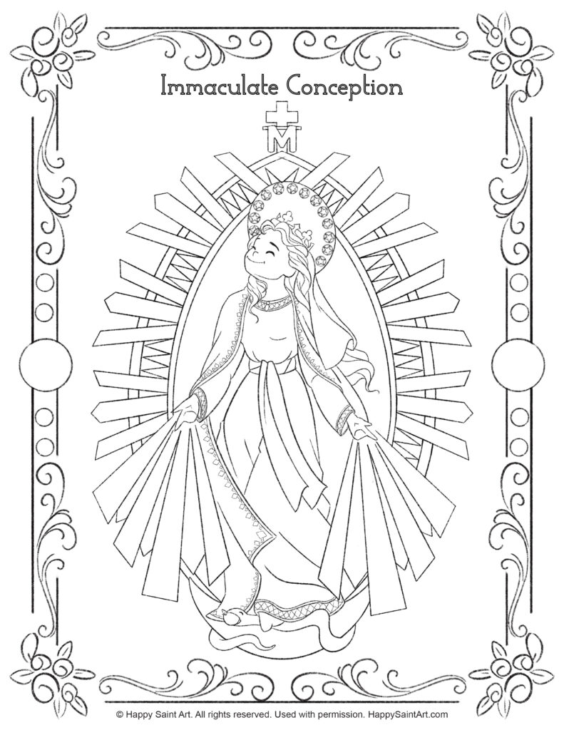 Coloring Pages - Happy Saint Art Archives | Page 11 of 11 | Diocesan
