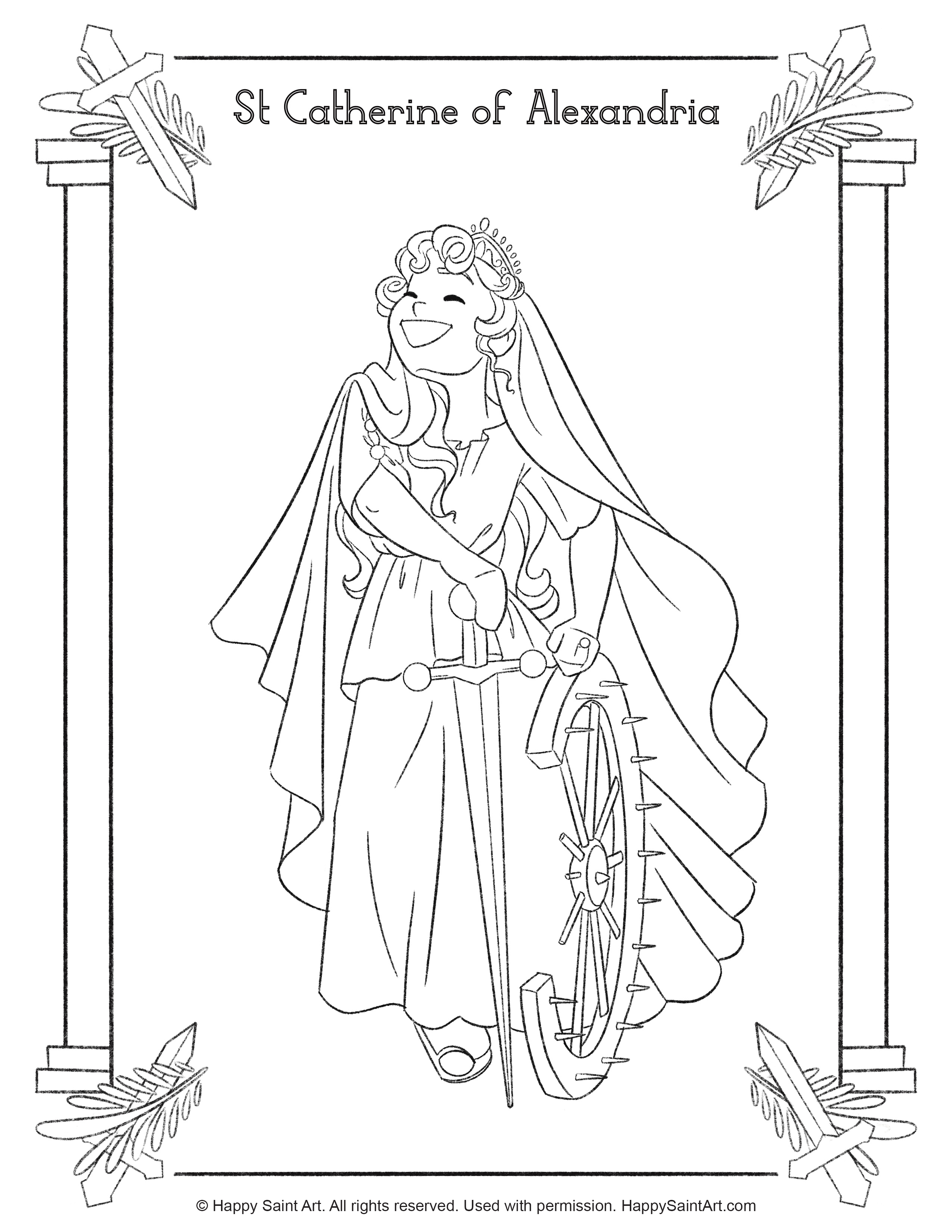alexandra coloring page