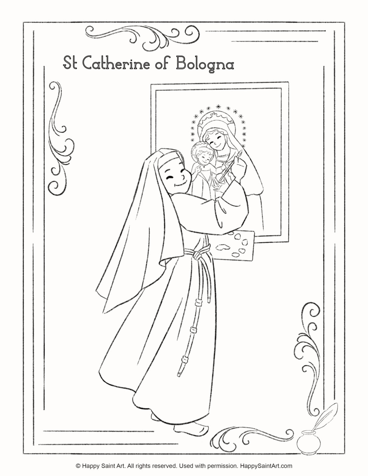 Saint Catherine of Bologna | Diocesan
