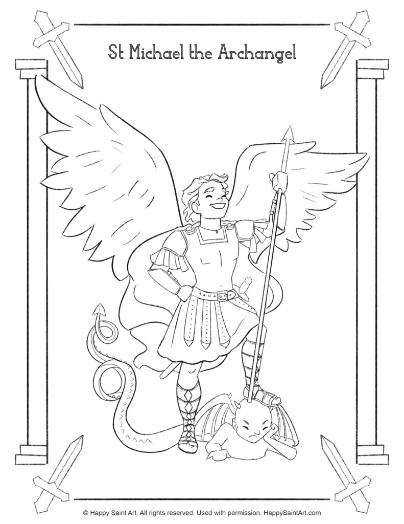 Coloring Pages - Happy Saint Art Archives | Page 3 of 11 | Diocesan