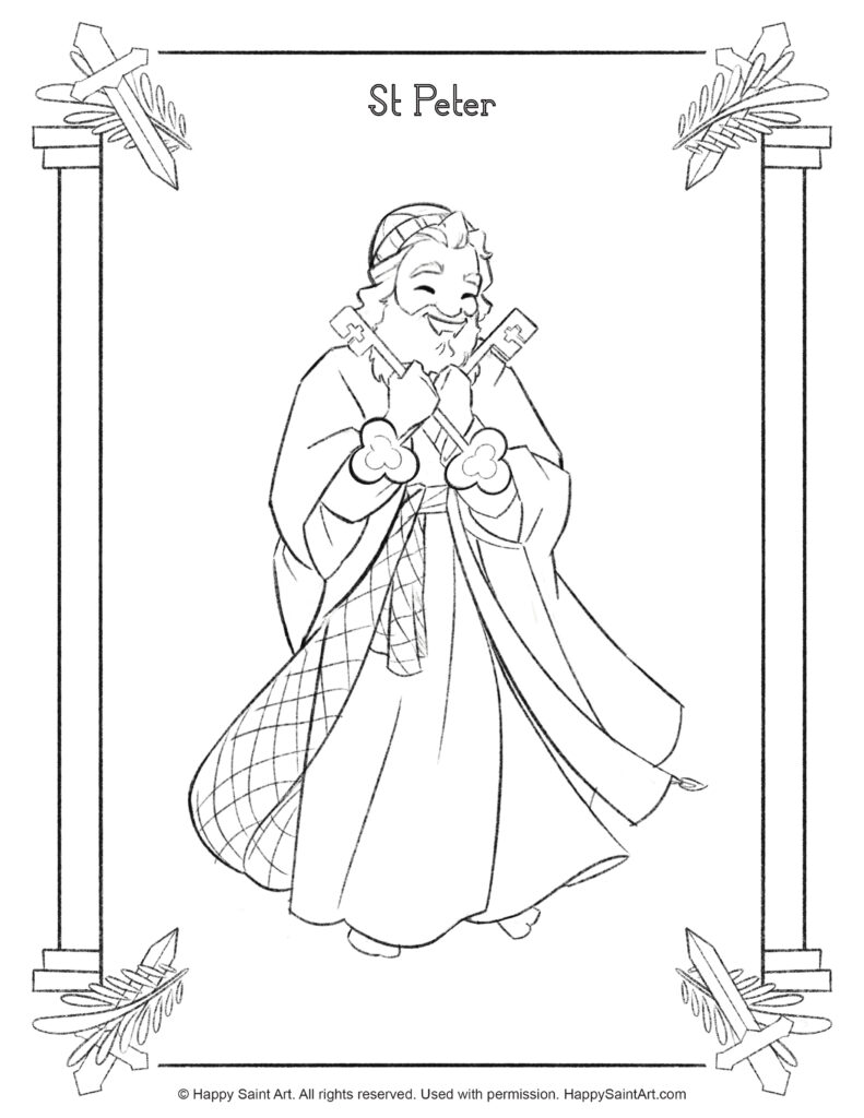 Coloring Pages - Happy Saint Art Archives | Page 2 of 11 | Diocesan