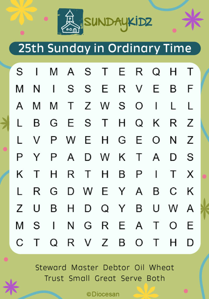 25th Sunday OT Cycle C Vertical | Diocesan