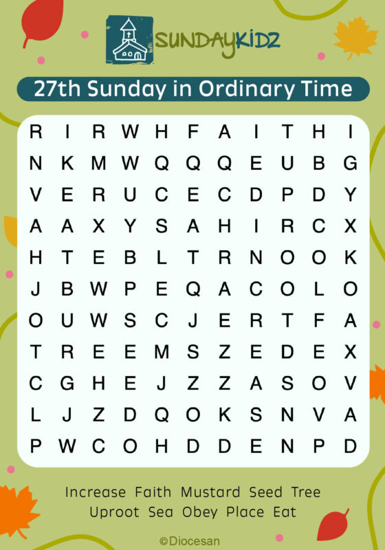 27th Sunday OT Cycle C Vertical | Diocesan