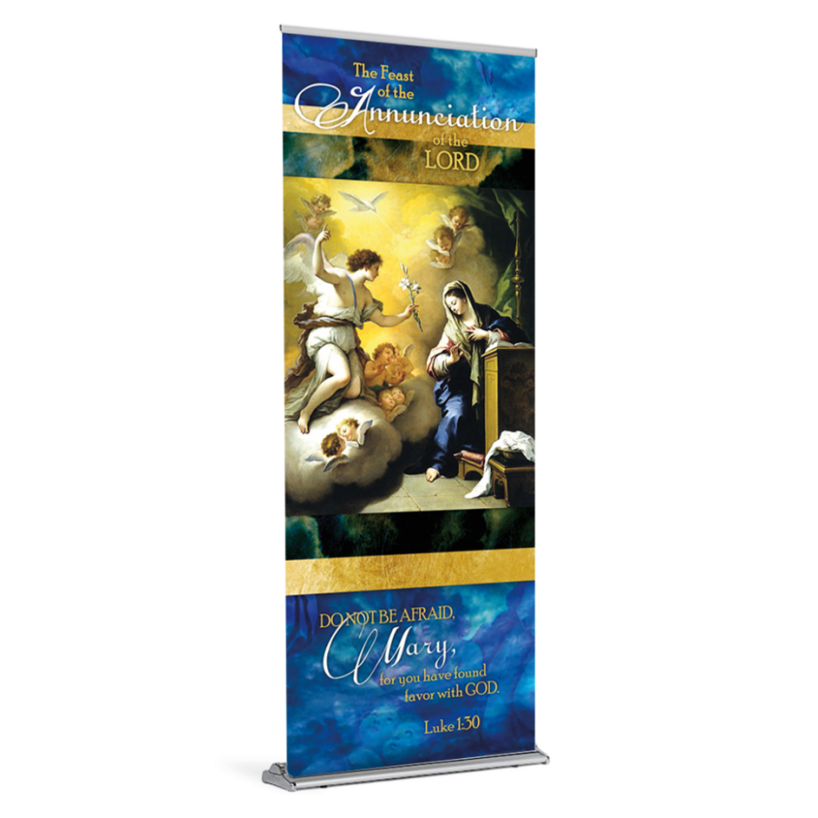 Purity Annunciation of the Lord Banner | Diocesan