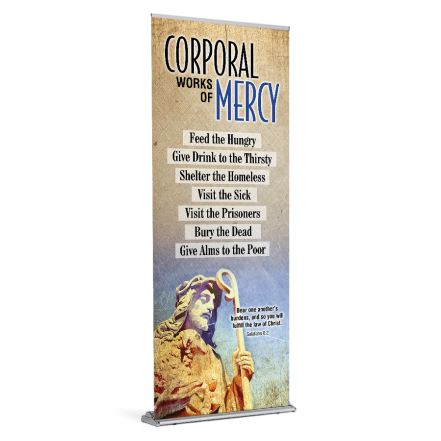 Works of Mercy – Banner A – Diocesan
