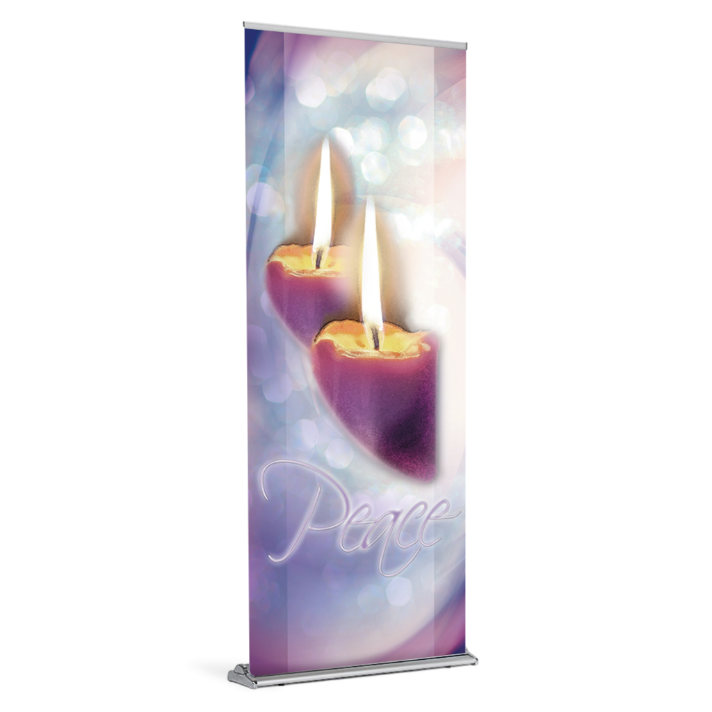 Advent Banner – Peace – Week 2 – Diocesan