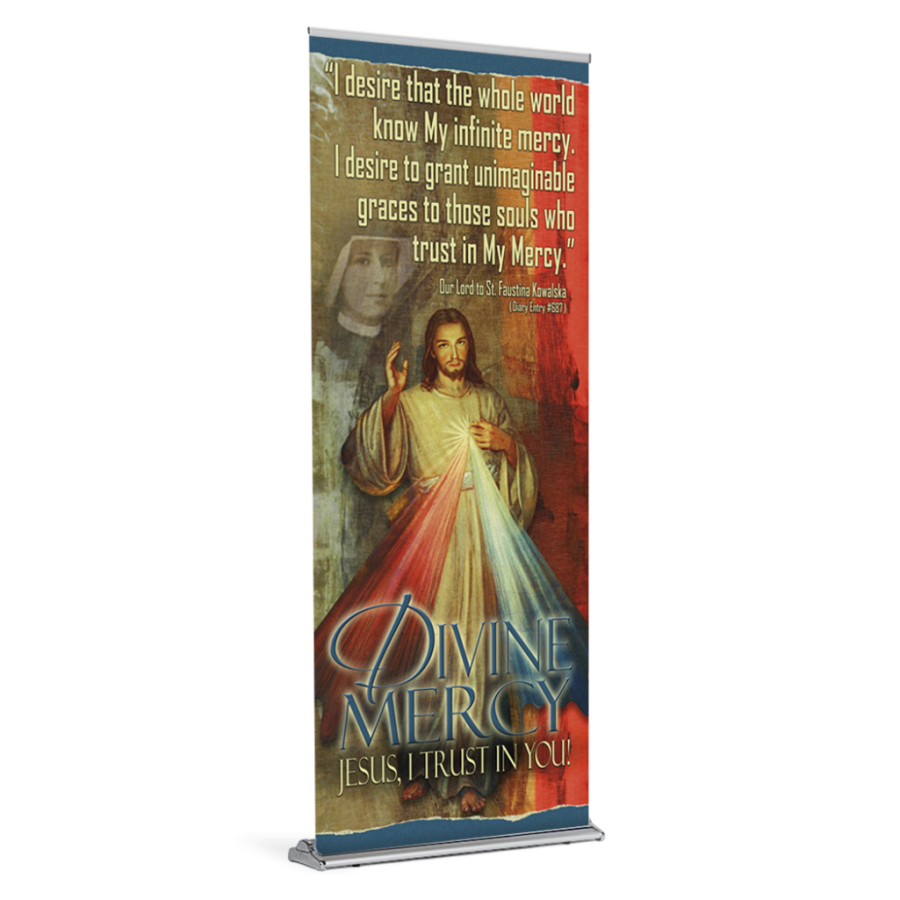 Divine Mercy Banner B | Diocesan
