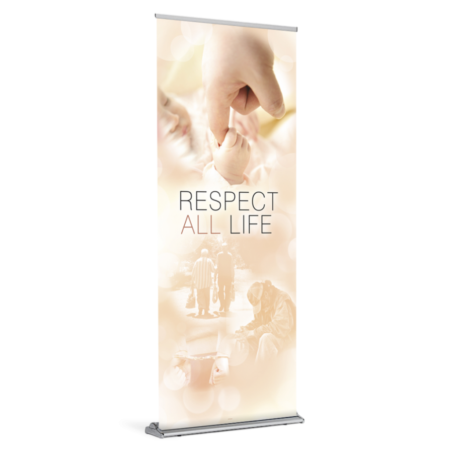 Respect All Life Banner – Diocesan