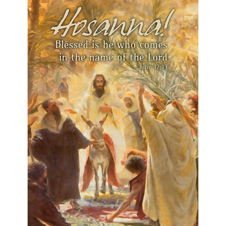 Palm Sunday Hosanna Cover – Diocesan
