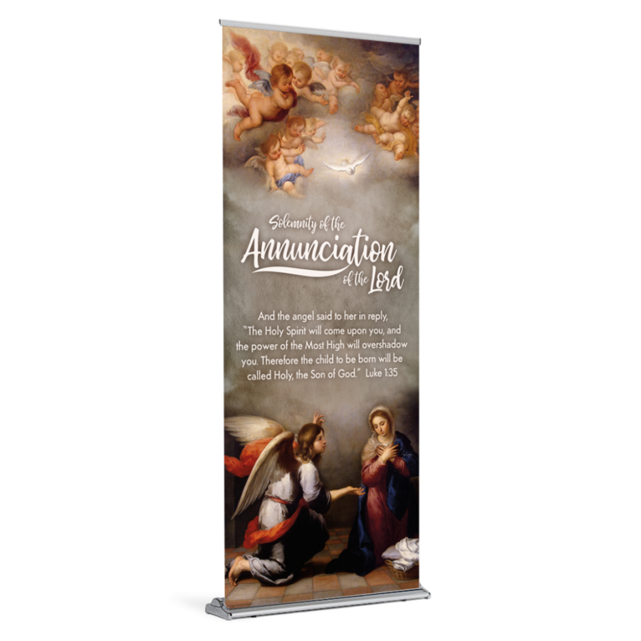 Solemnity of the Annunciation of the Lord Banner | Diocesan