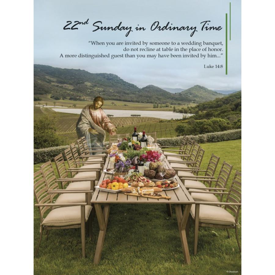 22nd Sunday – Table – Diocesan
