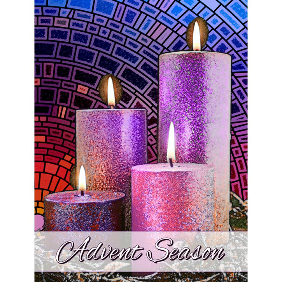 Advent Candles Cover – Diocesan