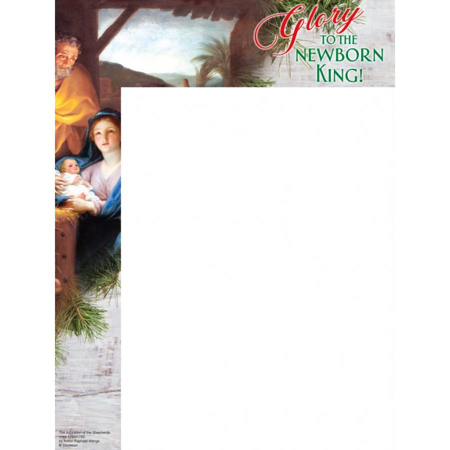 Glory to the Newborn King - Wrapper | Diocesan
