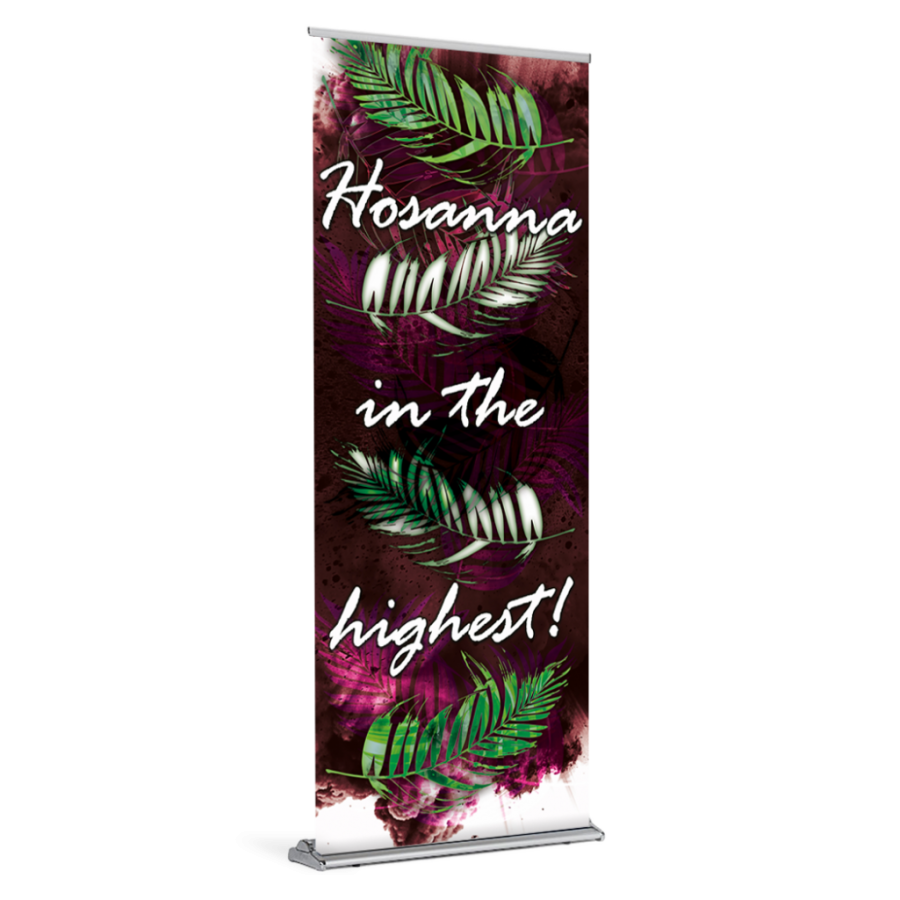 Palm Sunday Palms Banner – Diocesan