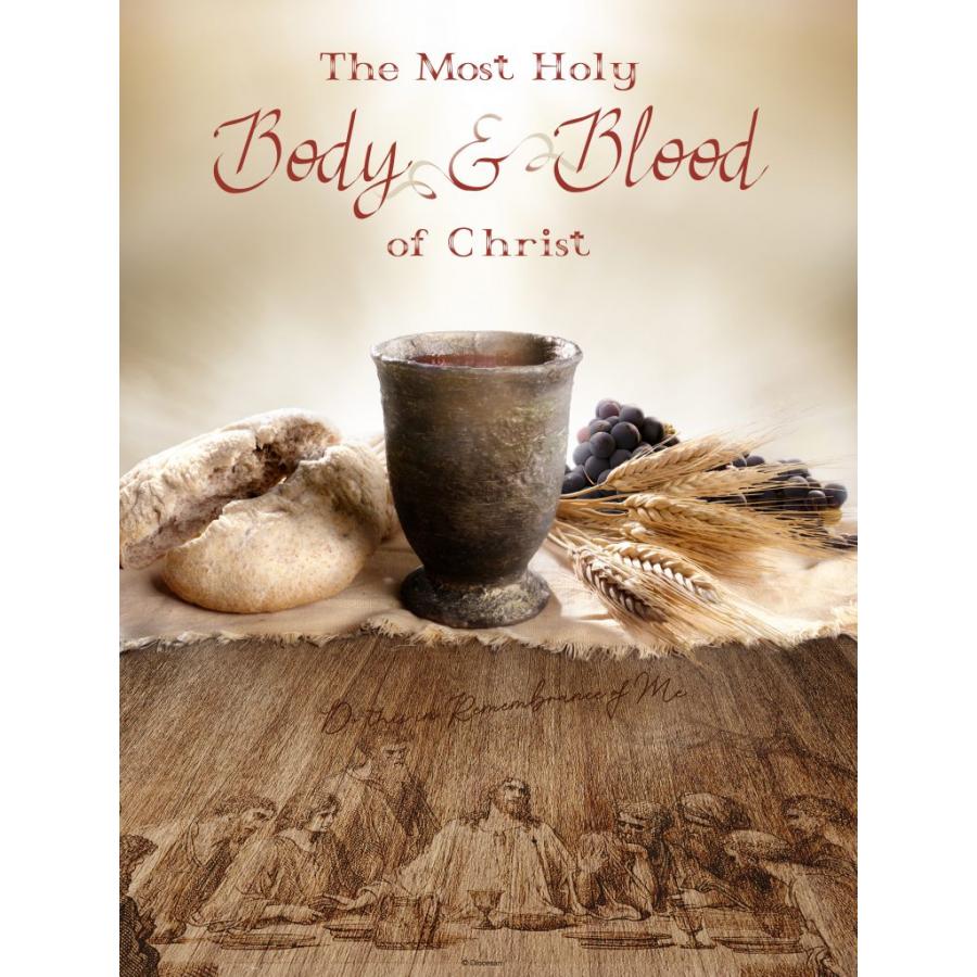Body and Blood of Christ - Etched Wood | Diocesan