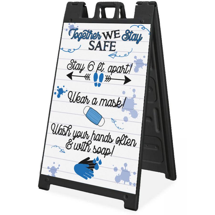 Back 2 School - Safety A-Frame | Diocesan