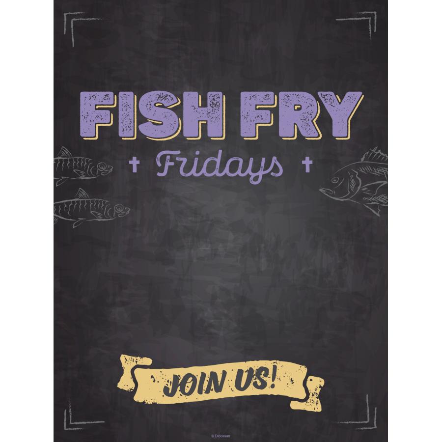 Fish Fry Chalkboard | Diocesan